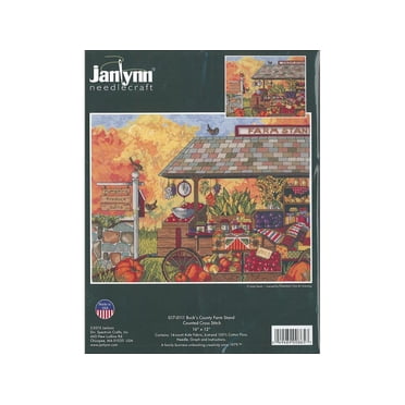 Janlynn Counted Cross Stitch Kit 9"X12"-Eagle Harbor Light (14 Count ...