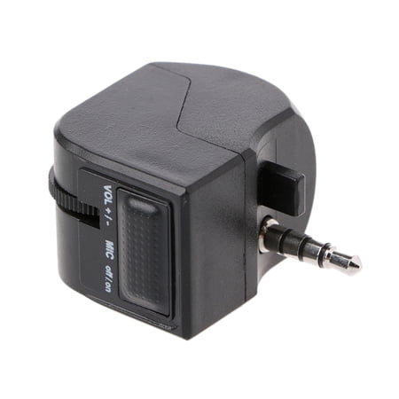 Braveheart 3.5mm Audio Jack Joystick Headset Adapter with Mic Volume ...