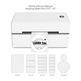 Core Innovations Bluetooth Thermal 4x6 Shipping Label Printer Bundle ...