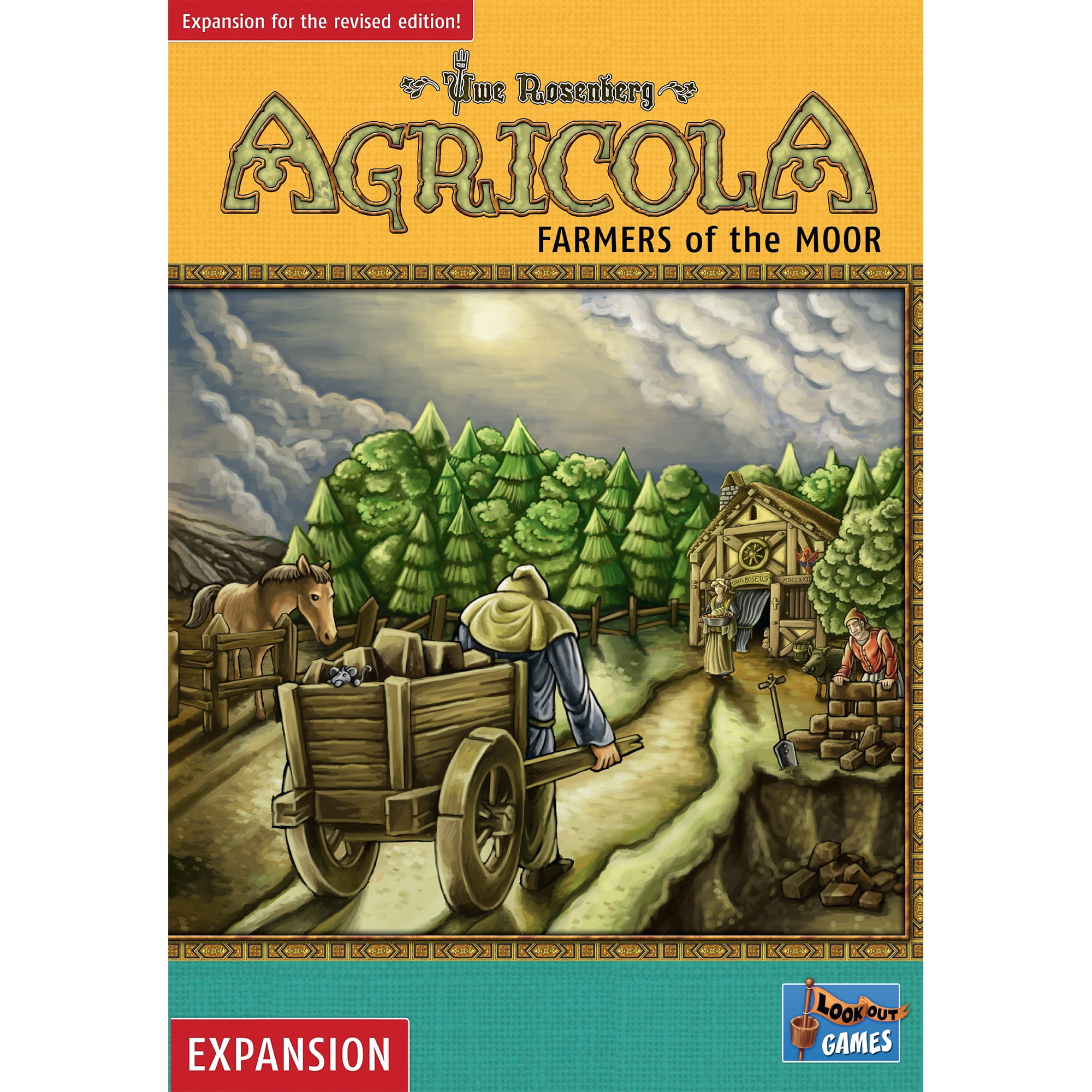 Agricola-Farmers of the Moor 2017 Strategy Board Game Expansion ...