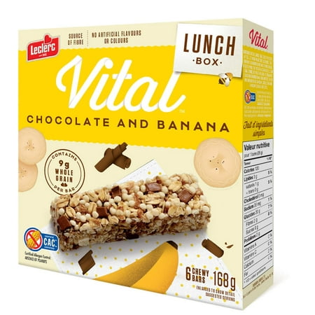 Vital Banana Chocolate Lunch Box Bars | Walmart Canada