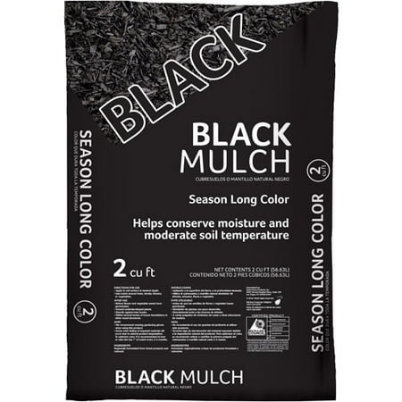 Hyponex by Scotts Brown Mulch, 2 cu. ft., Provides Year-Long Color ...