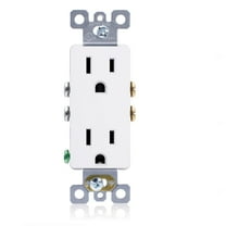 GE Heavy-Duty Grounding Duplex Receptacle Outlet, 15A, 42157 - Walmart.com