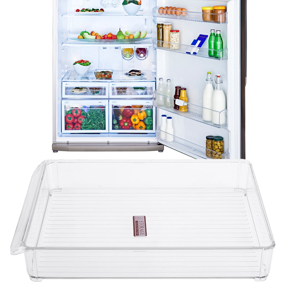 BORDSTRACT Kitchen Space Saving Rack,Kitchen Fridge Clear Storage Box ...