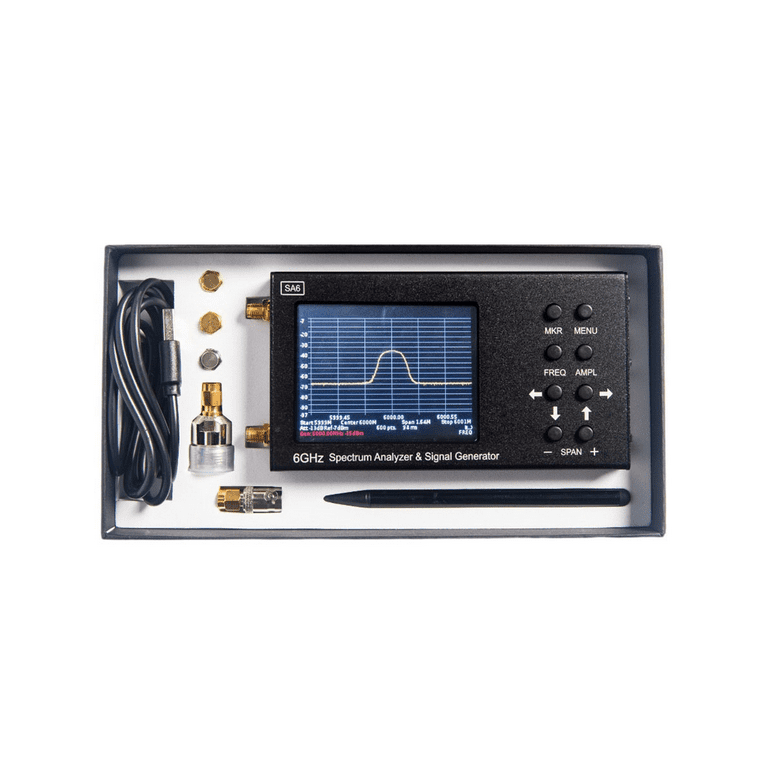 New 6GHz SA6 Portable RF Spectrum Analyzer Spectrum, 49% OFF