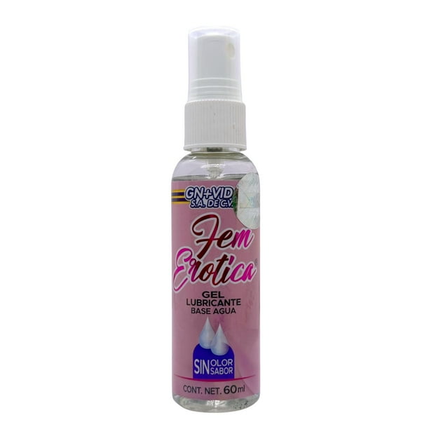 Gel Fem Erotica Lubricante Base Agua 60 ml GN+Vida rosa | Walmart en línea