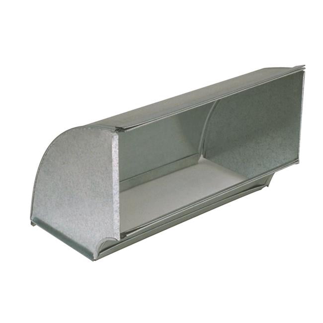 Imperial 47684 2.5 x 2.5 in. 90 deg Galvanized Steel Wall Stack Elbow ...