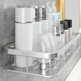 WNEXOPE Self-Adhesive Shower Storage Rack - Aluminum Alloy Bathroom ...
