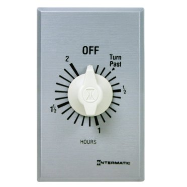 Intermatic FD6HW Spring Wound Countdown Timer, Decorator Style, 125-277 ...