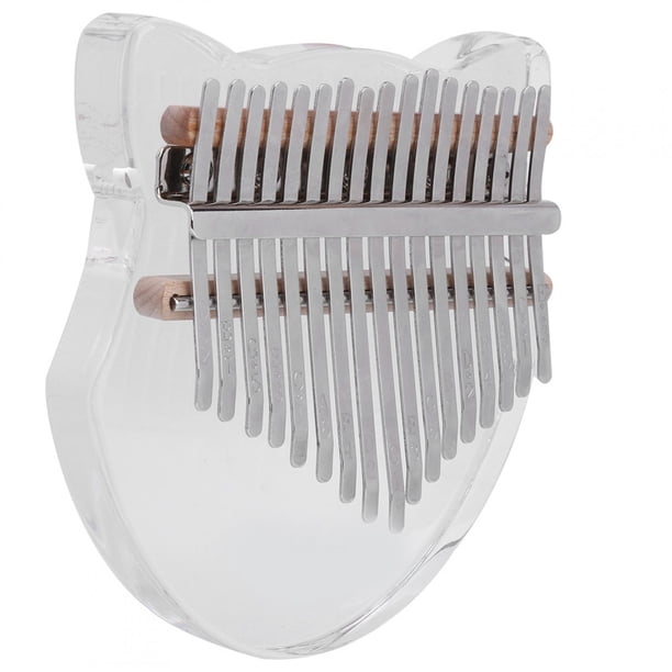 Kalimba, Acrylic, 17 Keys Kalimba, For Artists Playable Home ...