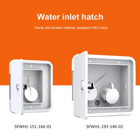 1 Set Hatch Cover ABS Gravity Firmness Solid Structure Water Motorhome ...