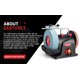 Eastvolt 10 Inch Low Speed Wet Grinding Machine, 90- 150RPM Variable ...