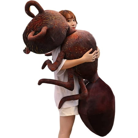 27.5 inch Giant Realistic Red Ant Stuffed Animal Plush Toy Pillow Kids ...