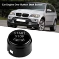 Car Engine Start Stop Button Cover for BMW F Chassis - Glossy Black ...