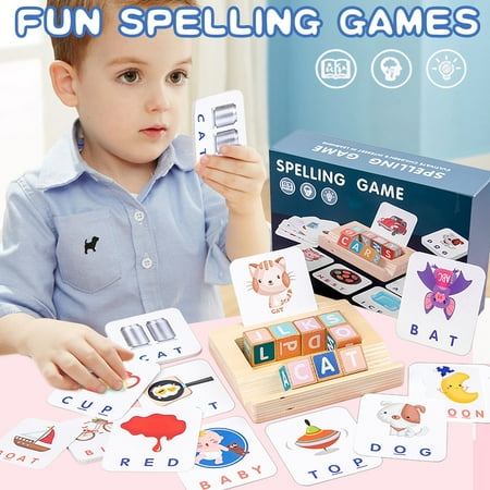 Novelty Board Game Matching English Letters Game Toy Kids Children ...