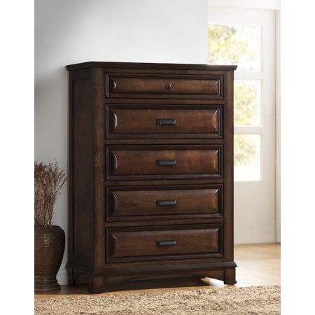 Roundhill Furniture Broval 5 Drawer Chest | Walmart Canada