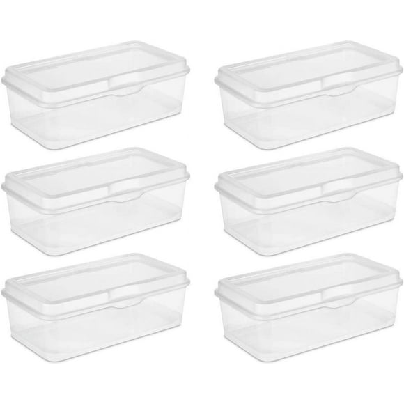 Sterilite Flip Top Containers