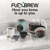 Hamilton Beach FlexBrew Trio Coffee Maker, Single-Serve, Stainless ...