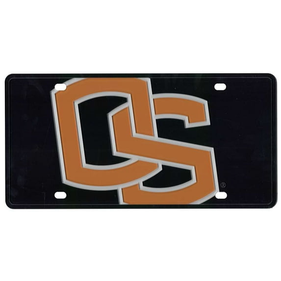 Oregon State Beavers Full Color Mega Inlay License Plate - Walmart.com