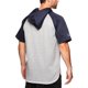 AND1 Big Men's Fleece Short Sleeve Hoodie - Walmart.com