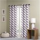 Home Essence Apartment Leo Chevron Window Curtain Pair - Walmart.com