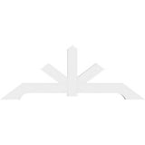 60"W x 22 1/2"H x 2"D x 4"F, 9/12 Pitch, Vanguard Architectural Grade ...