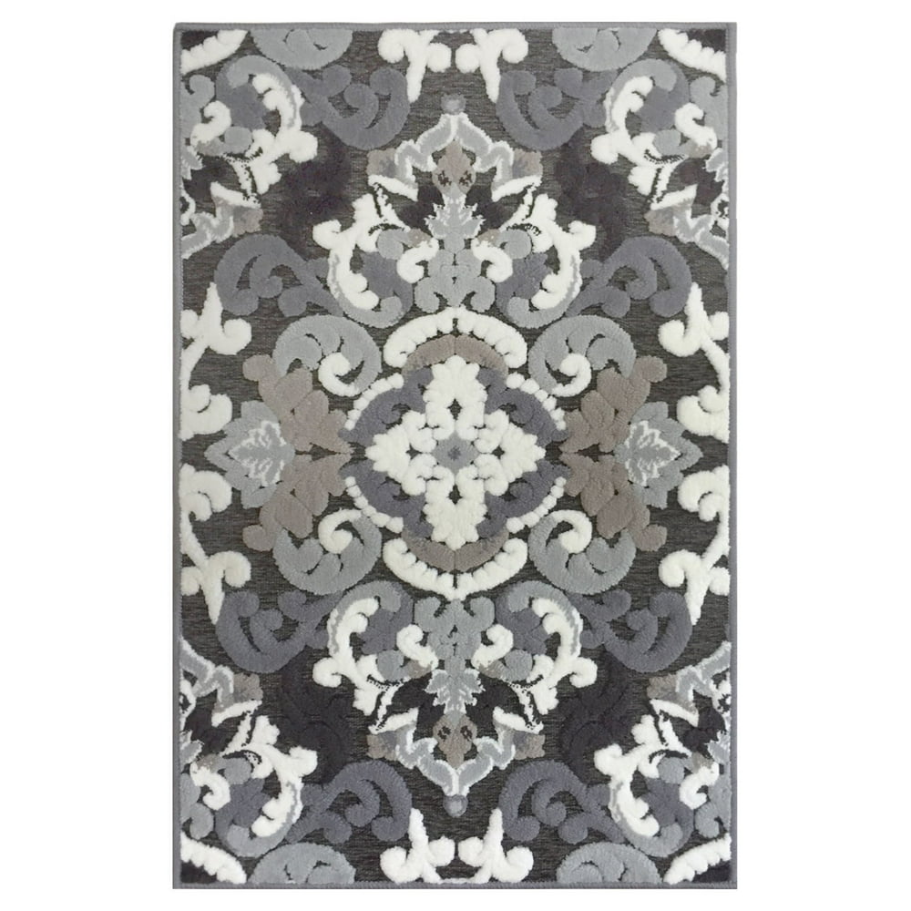 Home Dynamix Arrington Collection Chenille Transitional Area Rug for ...