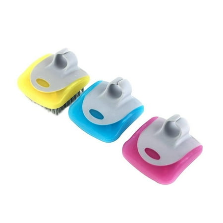 3 Pcs Vegetable Brushes Plastic Scrubbers for Food Vegetable Brushes ...