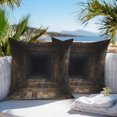 3D Optical Illusion Outdoor Pillow Covers 16x16 Inch Throw Pillow ...