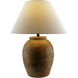 Mark&Day Table Lamps, Herschell Traditional Brick/White Bedside Table ...