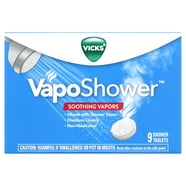 Vicks VapoShower Aromatherapy Shower Vapor Tabs, Dissolving, 3 Packs ...
