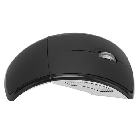 Wireless Mouse, Folding Wireless Mouse Plug And Play 2.4G 1600dpi ...