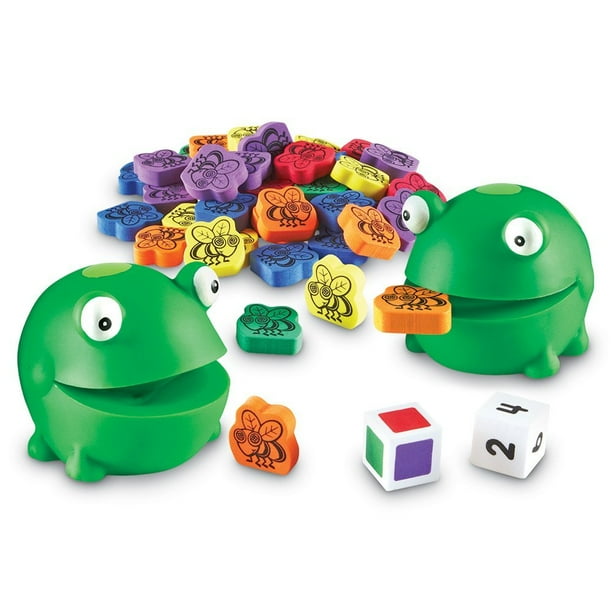 Learning Resources Froggy Feeding Fun, Fine Motor Activity Set, 65 ...