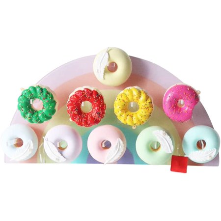 Acrylic Donut Wall Display Stand Rainbow Donut Stand to Display 10 ...