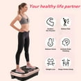 Arlopu 3D Vibration Plate Exercise Machine Whole Body Workout Shake Board Vibration Platform ...