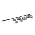 CAP Barbell 300-lb Cast Iron Olympic Weight Set (Includes 7' Bar ...