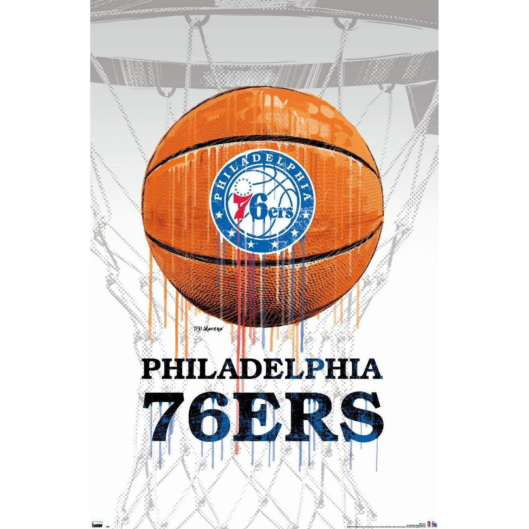 Click here for Trends International Nba Philadelphia 76ers - Drip... prices