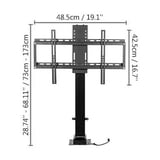 VEVOR TV Lift Motor for 32” ~ 70” TVs Height Adjustable w/ Remote ...