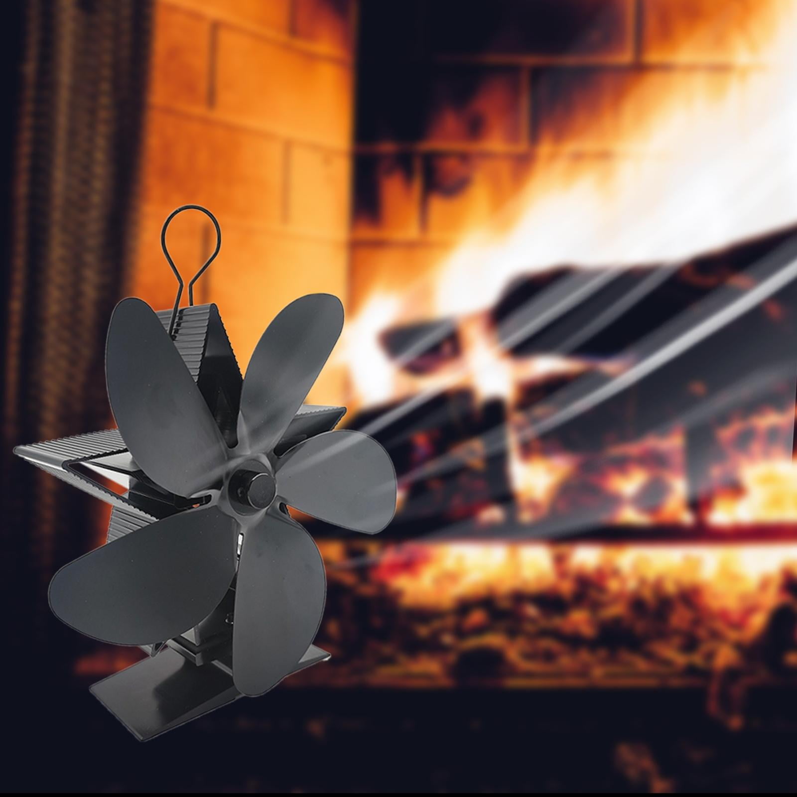 Heat-powered 5-- Fan, Wood Burning, Quiet Household, Saves Fuel ...