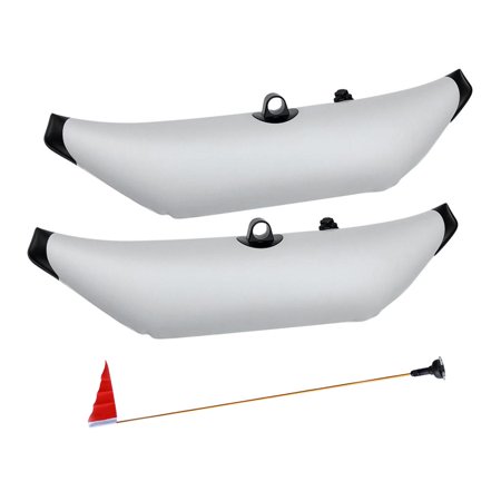 2x Kayak Canoe Inflatable Outrigger Stabilizer & Pole | Walmart Canada