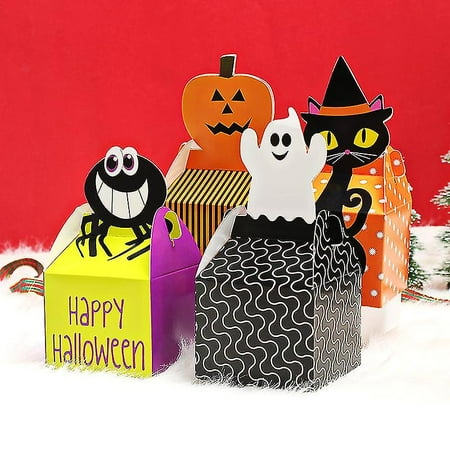 Halloween Sweet Boxes,trick Or Treat Box Candy Chocolate Cookies Snack ...