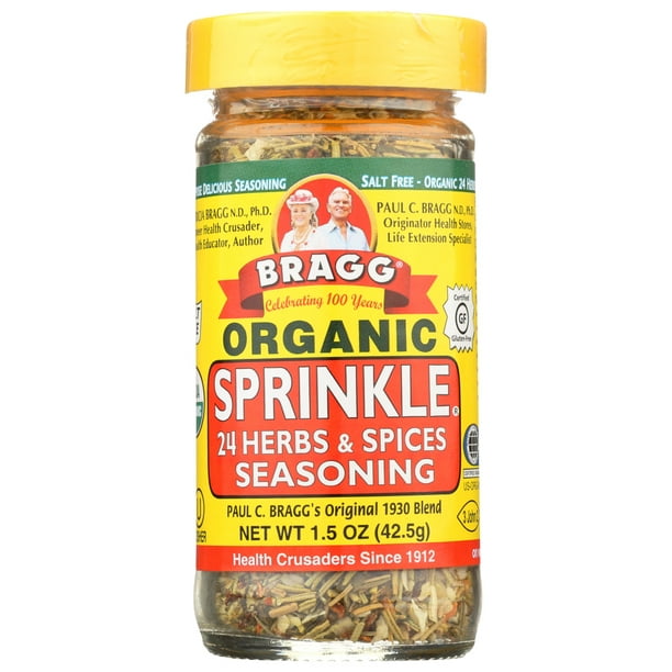 Bragg Seasoning Organic Bragg Sprinkle Natural Herbs And Spices, 1.5 Oz ...