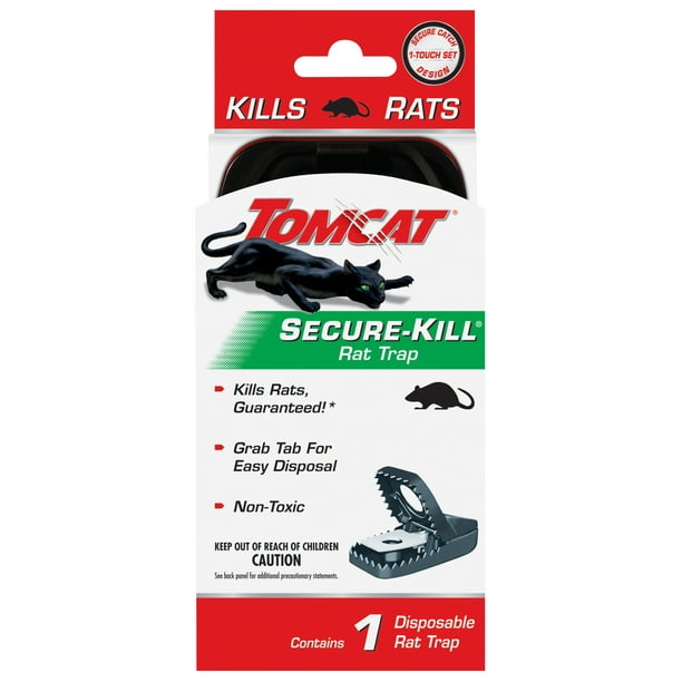 Tomcat Secure-Kill Rat Trap - Walmart.com - Walmart.com