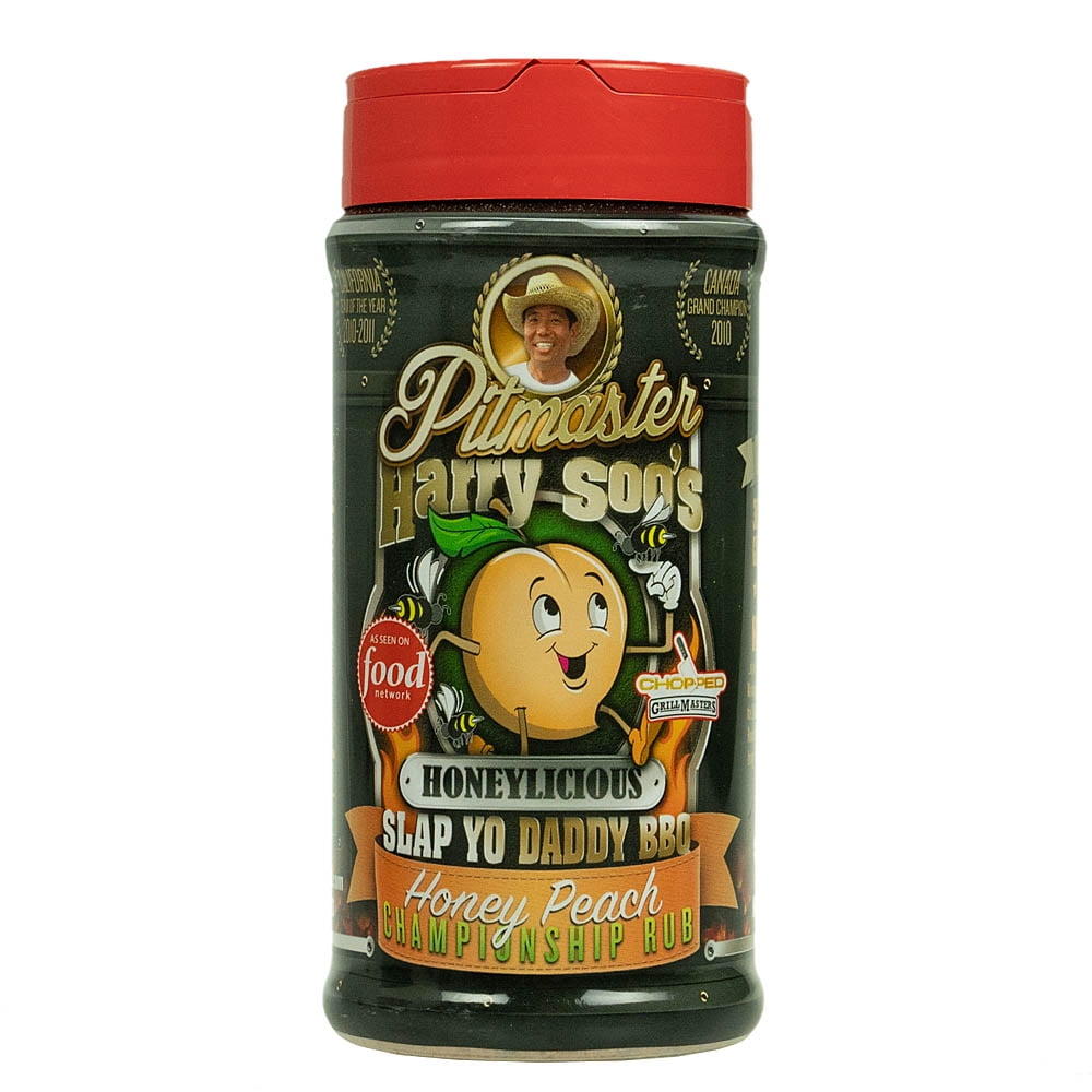 Slap Yo' Daddy Honeylicious Honey Peach Rub Harry Soo's 12 Ounce Meat ...