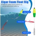 Peg Floats Fishing Bobbers, Foam Cigar Fishing Floats Bobbers Catfish ...