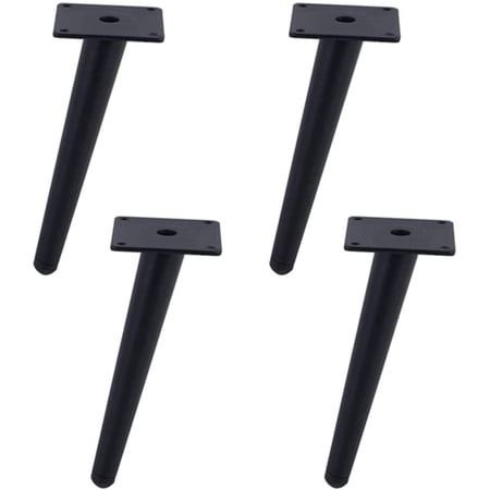 Pieces Furniture Legs, DIY Metal Table Furniture Legs, Modern Tapered ...