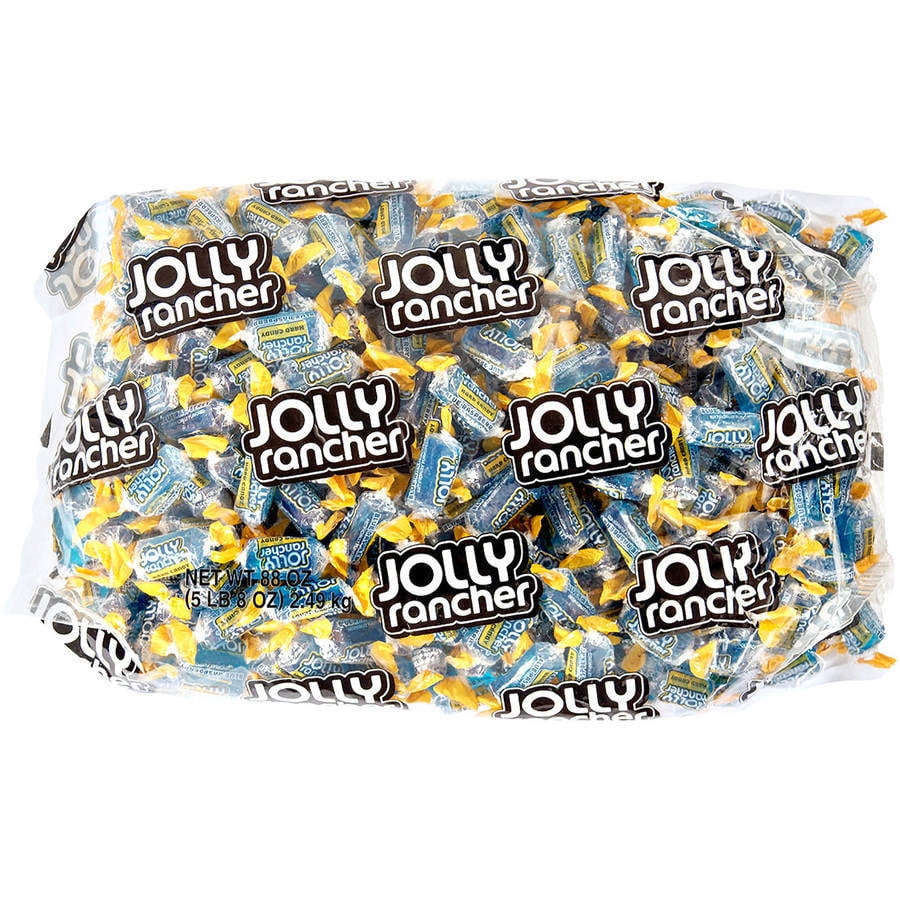 Jolly Rancher Blue Raspberry Flavored Hard Candy, 88 oz - Walmart.com ...