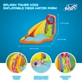 H2OGO! Splash Tower Multicolor Child's Inflatable Mega Water Park ...