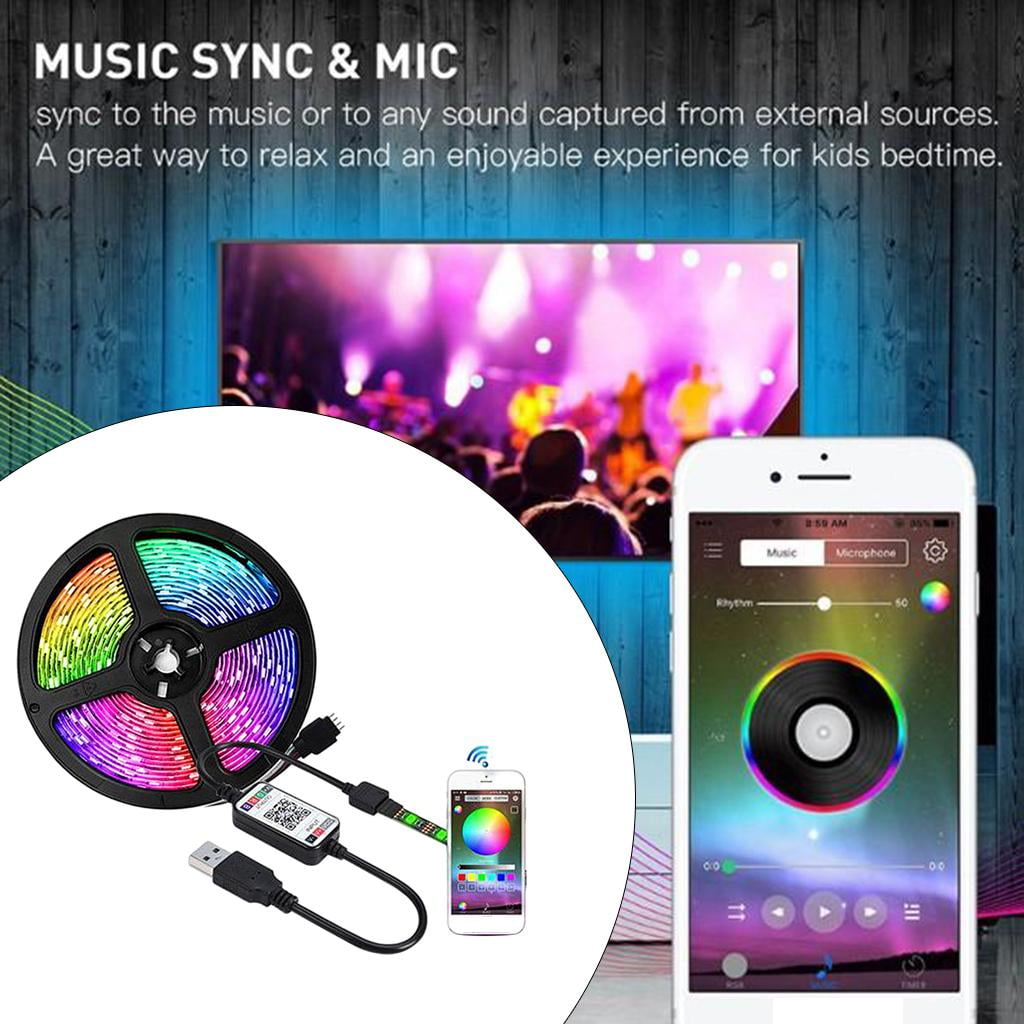 Click here for Esquirla Led Strip Lights Tv Backlight 1/2/3/4/5m... prices