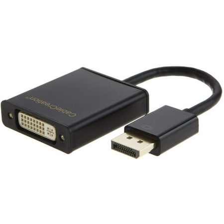 CableCreation Active DisplayPort to DVI Adapter DP to DVI-I Converter ...